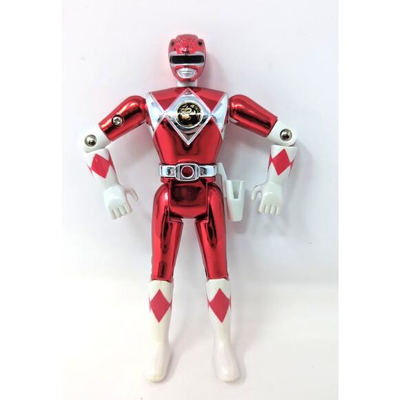 Bandai Namco | Toys | The Movie Metallic Red Ranger Jason Mmpr Power ...